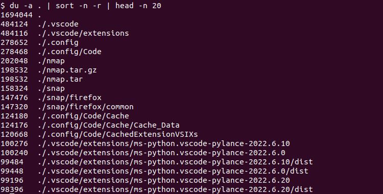How To Find Large Files In Linux LinuxTect