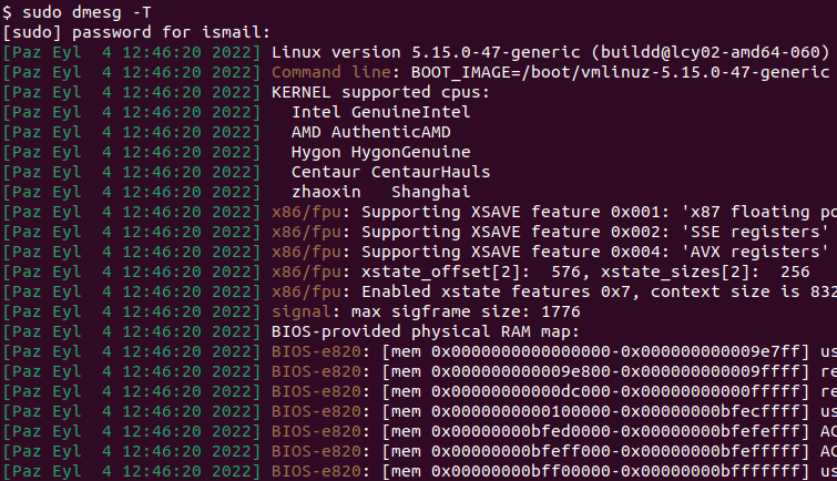 Print Dmesg Timestamp In Human Readable Format LinuxTect