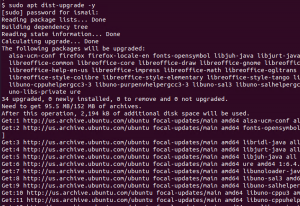 Linux apt update and apt dist-upgrade Tutorial – LinuxTect
