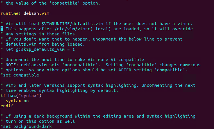 How To Comment In Vimrc Vim Configuration File LinuxTect