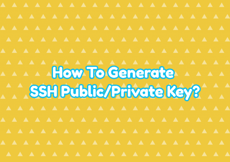 How To Generate Ssh Publicprivate Keys Linuxtect