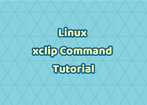 Linux xclip Command Tutorial – LinuxTect