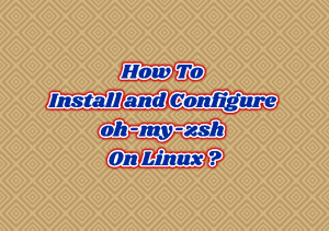 How To Install and Configure oh-my-zsh On Linux (Ubuntu, Debian, Mint, CentOS, Fedora)? – LinuxTect