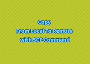 Copy From Local To Remote with SCP Command – LinuxTect