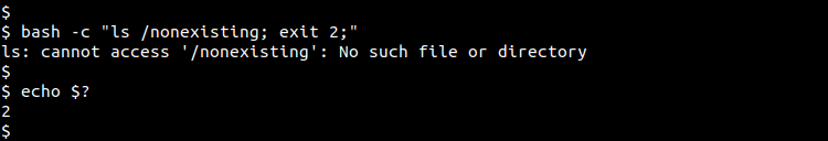Bash Exit Command And Exit Status LinuxTect