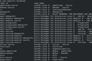 List Installed Repositories with “yum repolist” In CentOS, RHEL, Fedora ...