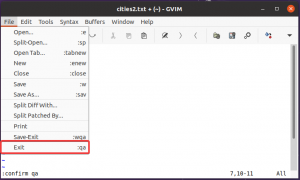 Quit Without Saving In Vim/Vi – LinuxTect