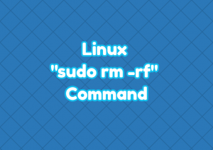 Linux “sudo rm -rf” Command – LinuxTect